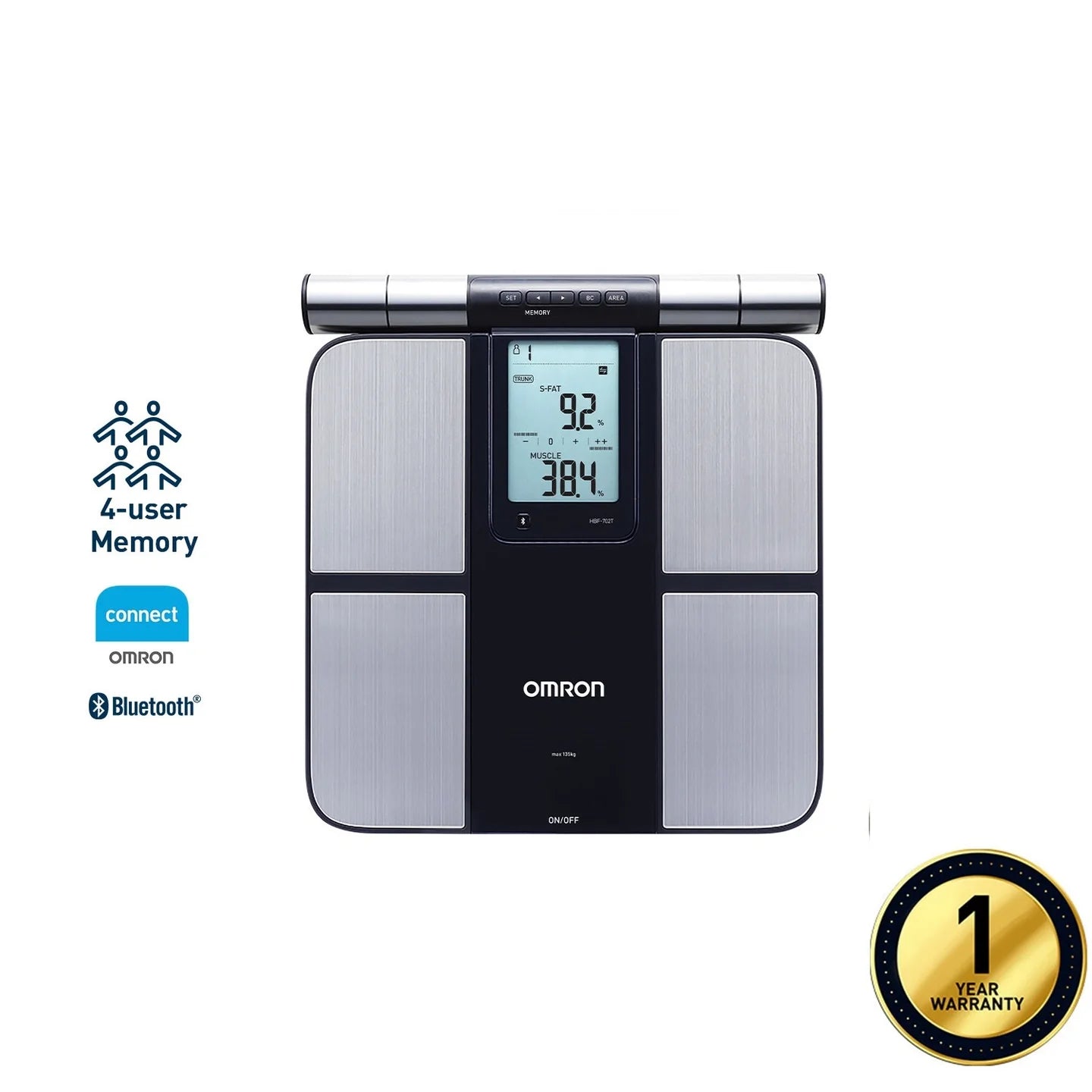 OMRON Body Composition Monitor with Bluetooth HBF-702T – Med Supplies PH
